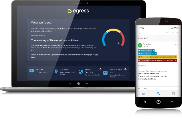 Stop Phishing Emails and Attacks | Egress Defend